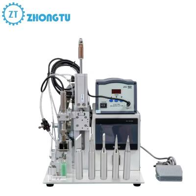 Chine Machine à souder semi-automatique haute fréquence, automatique de bureau pour PCB, soudure LED, chargeur USB à vendre