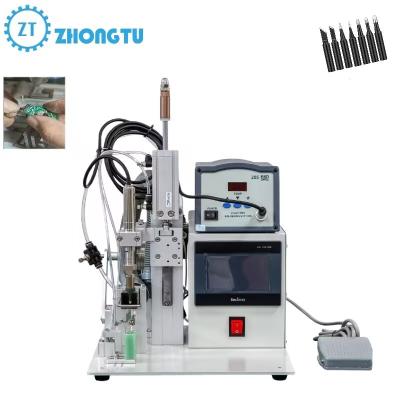 Chine Machine à souder semi-automatique de type C pour soudure USB Diamètre du fil à souder 0,3-1,2 mm Longueur de dénudage interne 0-2 cm à vendre