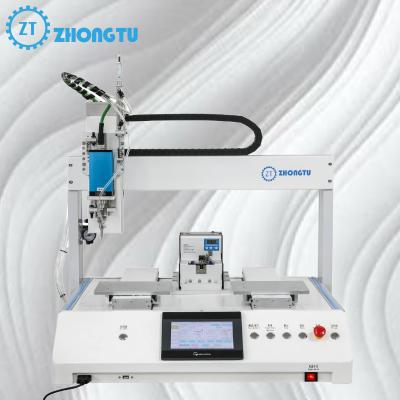China Industrial- Grade Dual Table Alternating Intelligent Screw Fastenting Machine for sale