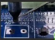 China 4 Axis Movement Automatic Soldering Machine met 0,6~1,5 mm Solder Wire en ±0,02 mm Repeat Accuracy Desktop Solder Robot Te koop