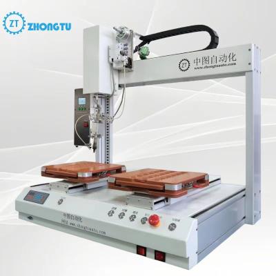 중국 자동 용접 로봇 데스크톱 용접 기계 50~60Hz 0.6~1.5mm 용접 유선 및 ±0.02mm 반복 정확도 판매용