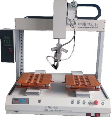 중국 자동 용접 로봇 데스크톱 용접 기계 50~60Hz 0.6~1.5mm 용접 유선 및 ±0.02mm 반복 정확도 판매용