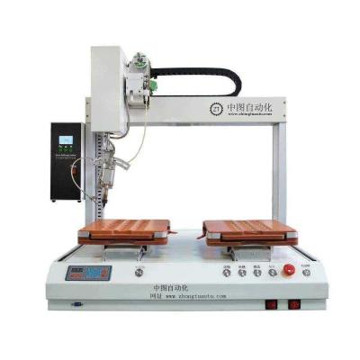 중국 920x700x850mm 크기의 로봇 자동 납땜기, 0.6~1.5mm 납땜 와이어용, 시간당 1000개 생산 판매용