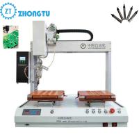 China Dual Heads Desktop Automatic Solder Machine for sale