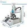 China Servo Touch Screen Single Head Dual Platform Automatic Screw Locking Machine Customized Screw Robot for sale