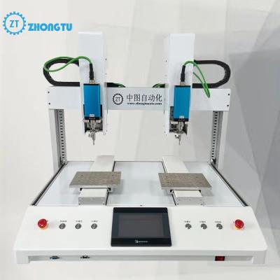 China Desktop Continuous Feeding Automatic Screw Tightening Machine Hand Free Operation for sale