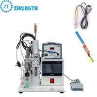 China Labor Saving Semi Auto Soldering Machine Stable Performance LED Strip Electronic Component Soldering Robot for sale