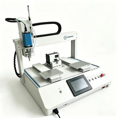 China Desktop Automatic Screw Fastening Machine Blow Type Screw Feeder Toy Screwing Equipment for sale