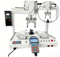 China Double Head Automatic Soldering Robot High Efficiency PCB Soldering Equipment for sale