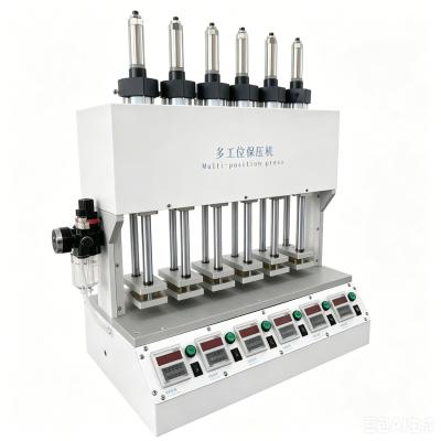 China Six Station Automatic Pneumatic Press Machine For 3C Electronic Assembly for sale