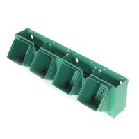 China Modern Stackable Vertical Plastic Herb Planter for Indoor Planting HDPE 4 Tier for sale