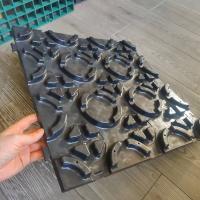 China HDPE Hydronic Floor Heating Module Distributor 450x450x25mm 6pcs per sqm for sale