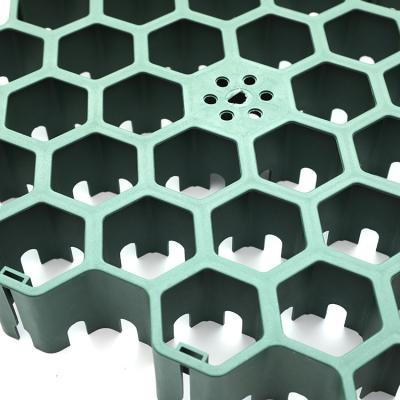 Cina 4 Quantità per metro quadrato Hdpe Plastico Via stradale Geocell Paver Grass Grid Permeable Pavers in vendita