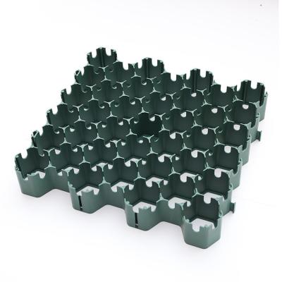 Cina 4 Quantità per metro quadrato Hdpe Plastico Via stradale Geocell Paver Grass Grid Permeable Pavers in vendita