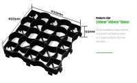 China HDPE Ground Stabilization Plastic Grid 333x333mm 50mm Height for Soil Strengthening 9 per sqm for sale