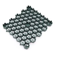 China HDPE Interlock Plastic Paver Grid 520x480x50mm for Turf Protection 9 per sqm for sale
