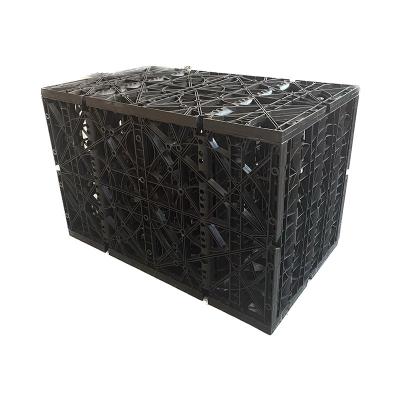 China Tanque de infiltração de águas pluviais negras para tratamento de águas subterrâneas de baixa manutenção à venda