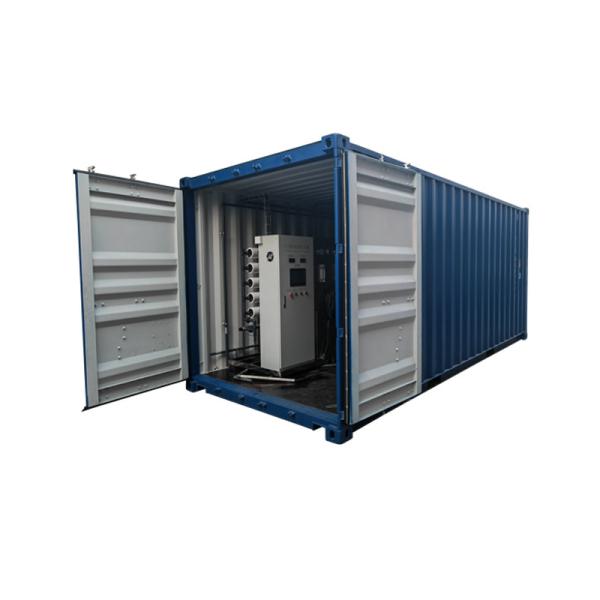 Quality Containerized Desalination System Convert Seawater To Fresh Water In Compliance With Drinking Water Standard for sale