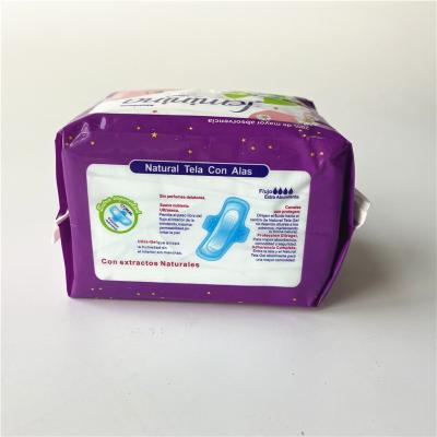 Cina Unihope Woman Lady Ultra Cotton Disposable Sanitary 240mm Napkin Pads in vendita