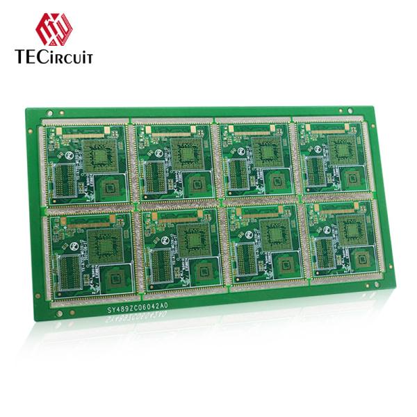 Quality OEM Multilayer Printed Circuit Board RIGID PCB Semi Metalized Trough On Four for sale