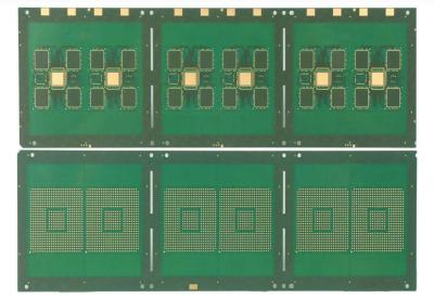 China Multicamadas IC Substrato PCB placa PCB rígido Vias Cego Ouro macio for sale