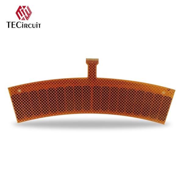 2 Schicht FPC Flexible PCB Starr-Flex Board Gold Finger 0,15 mm Dicke