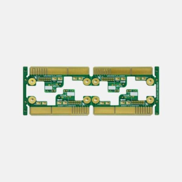 Gold Finger PCB Board Multilayer Rigid Printed Circuit Board For Embedded Systems