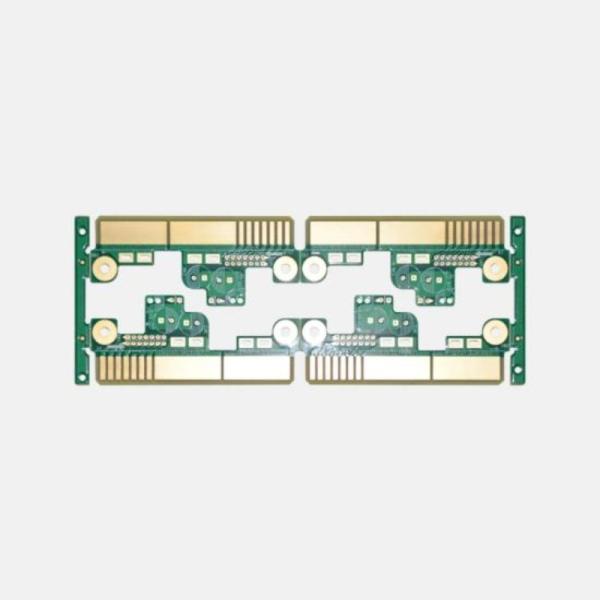 Gold Finger PCB Board Multilayer Rigid Printed Circuit Board For Embedded Systems