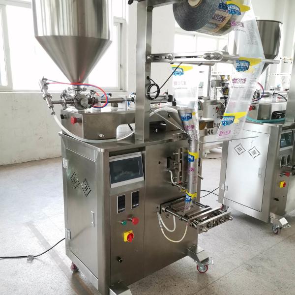 Quality Heat Plastic Food Pouch Sachet Tomato Paste Filling Sealing Multi-function for sale