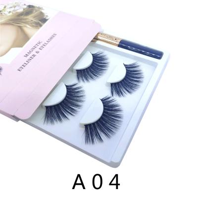 Chine Cils faux hypoallergéniques avec le poids léger magnétique d'eye-liner à vendre