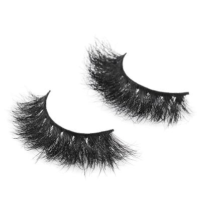 Cina Mink Lashes naturale sottile eccellente, sguardo naturale 19mm Mink Lashes in vendita