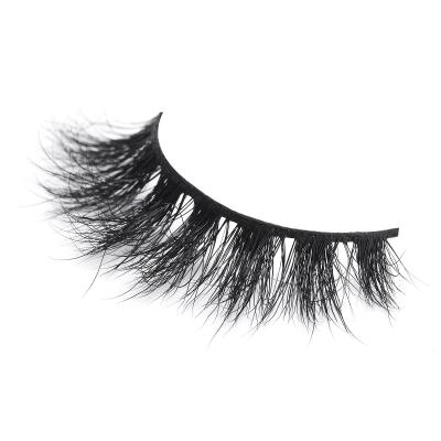 China Ce 12mm het 3D Dragen van Faux Mink Lashes Black Color Comfortable Te koop