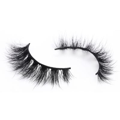 China Ce 12mm het 3D Dragen van Faux Mink Lashes Black Color Comfortable Te koop