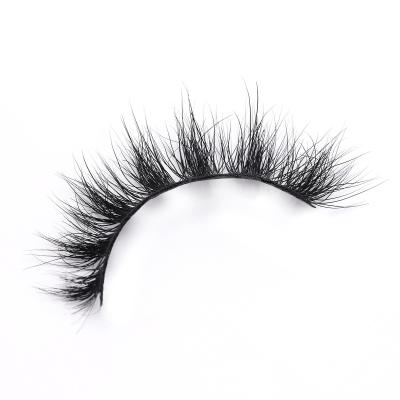 China Ce 12mm het 3D Dragen van Faux Mink Lashes Black Color Comfortable Te koop