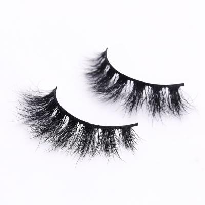 China Ce 12mm het 3D Dragen van Faux Mink Lashes Black Color Comfortable Te koop