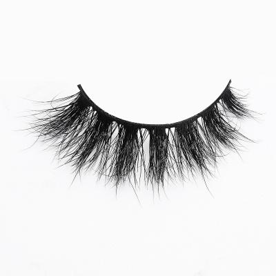 China Ce 12mm het 3D Dragen van Faux Mink Lashes Black Color Comfortable Te koop