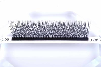 Chine Y forment le volume Lash Extensions, prolongements noirs naturels de cil de 12mm à vendre