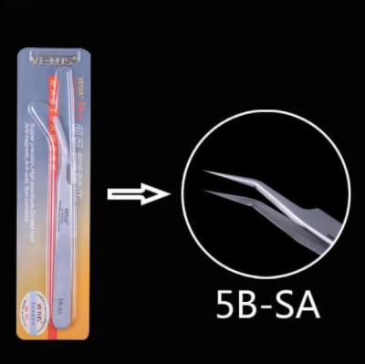 China Het anti Magnetische Pincet van het Wimpervolume, HRC45-het Pincet van de Wimperisolatie Te koop