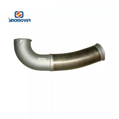 China SINOTRUK HOWO Truck Spare Parts Flexible Exhaust Pipe WG9725540199 Original Parts for sale