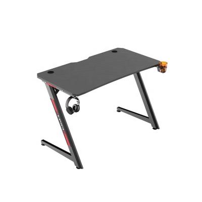 China Customized Boutique Metal Flat Table Gaming Desk with Other Surface Material in Blue for sale