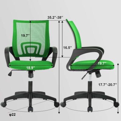 Cina ALINUNU Navy Green Mesh Computer Chair La scelta ideale per l'esecutivo e l'ufficio interno in vendita
