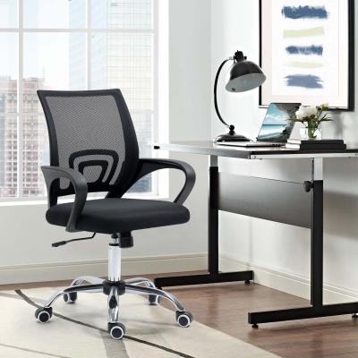 China Office Home Indoors Mid-back Full Mesh Computer Desk Chair with High Density Foam Seat for sale