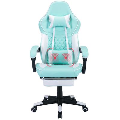 Cina Sedile girante ergonomica per giochi Sedile in pelle con funzione di massaggio e design pieghevole in vendita