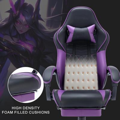 China Computer Game Room Foldable Gaming Chair with Ergonomic Design and Revolving Massage for sale
