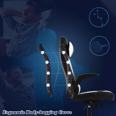 Cina Poltrona da gioco per PC ALINUNU Design ergonomico con braccioli flessibili Supporto lombare e poggiatesta in vendita