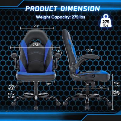 China OEM Ergonomic Swivel Gaming Chair for Big and Tall Height Adjustable Video Game Chair for sale