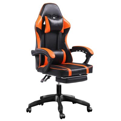 Cina Poltrona da gioco ergonomica a colori personalizzati con poggiapiedi e altezza regolabile ALINUNU in vendita
