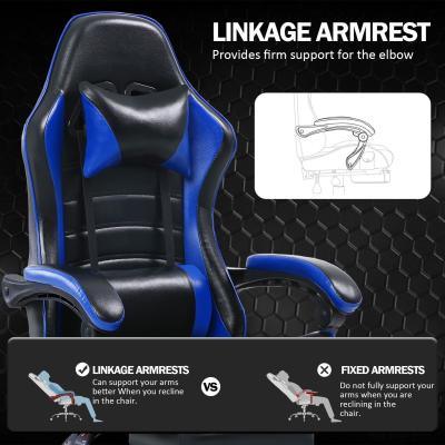 Cina Sedile da gioco ergonomica con altezza e poggiapiedi regolabili in colore personalizzato in vendita