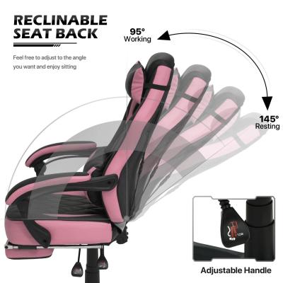 Cina Poltrona da gioco in cuoio in PU in stile da corsa ALINUNU con colore personalizzato e design ergonomico in vendita
