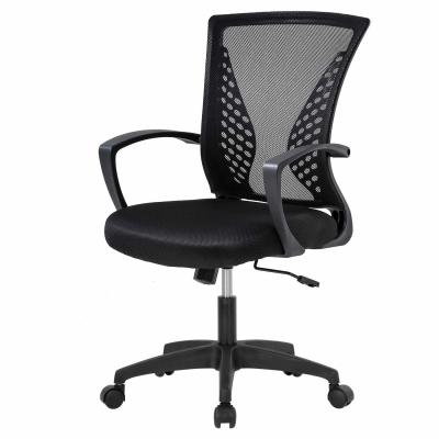 China Direct Gas Lift Office Chair with Waist Support Function and Maximum Weight of 300 Pounds for sale